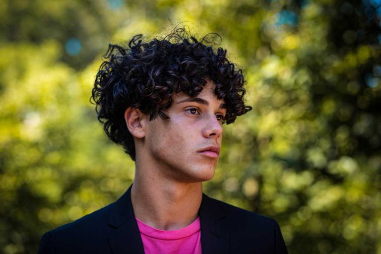 Christian Roberto sul set di Cornetto Algida insieme a Valerio Viti ...